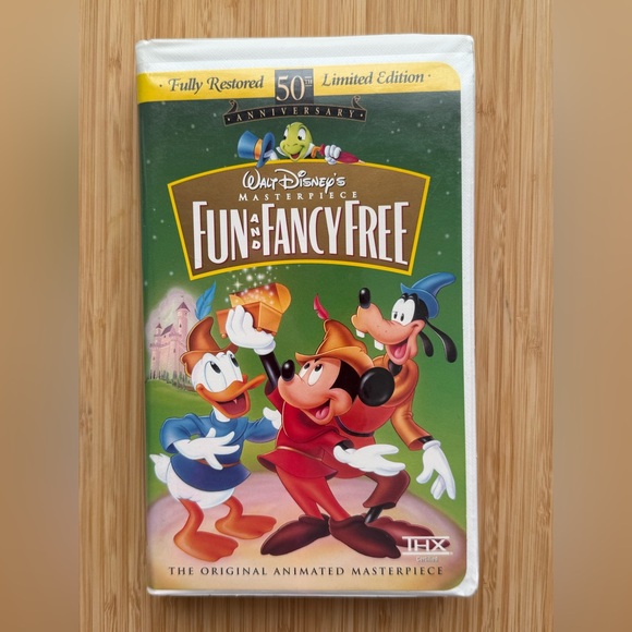 Disney | Media | Fun And Fancy Free Vhs | Poshmark